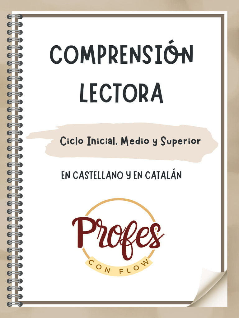Comprensión Lectora | PDF