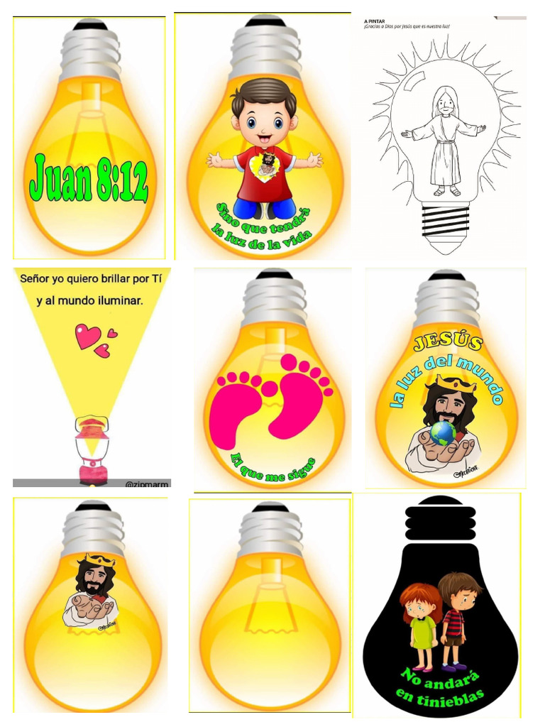 JESUS LA LUZ DLE MUNDO | PDF