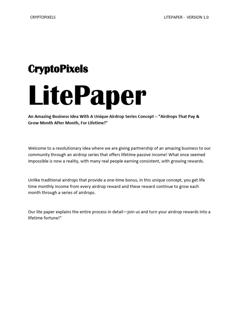 Litepaper Ver1 | PDF