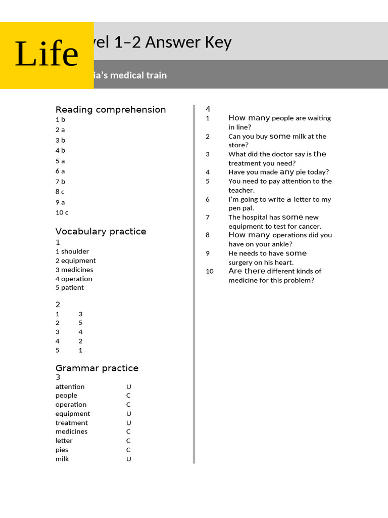 level_1-2_lesson_7_answer_key | PDF