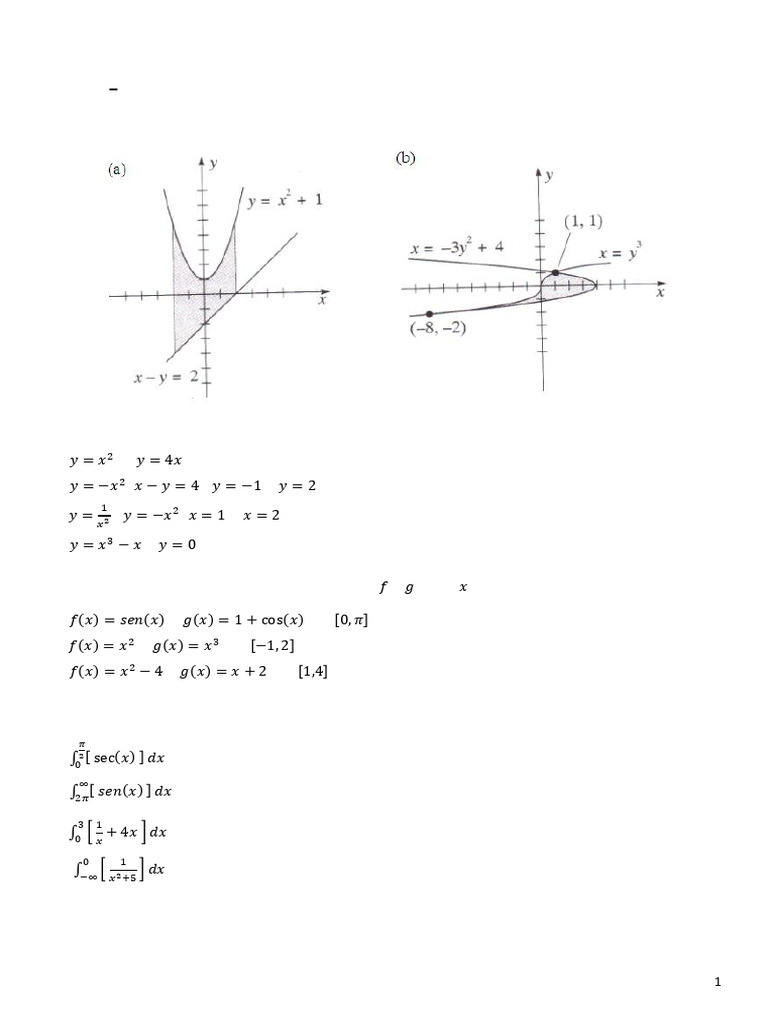 Lista de Exercício de Cálculo II - Aula 05 | PDF