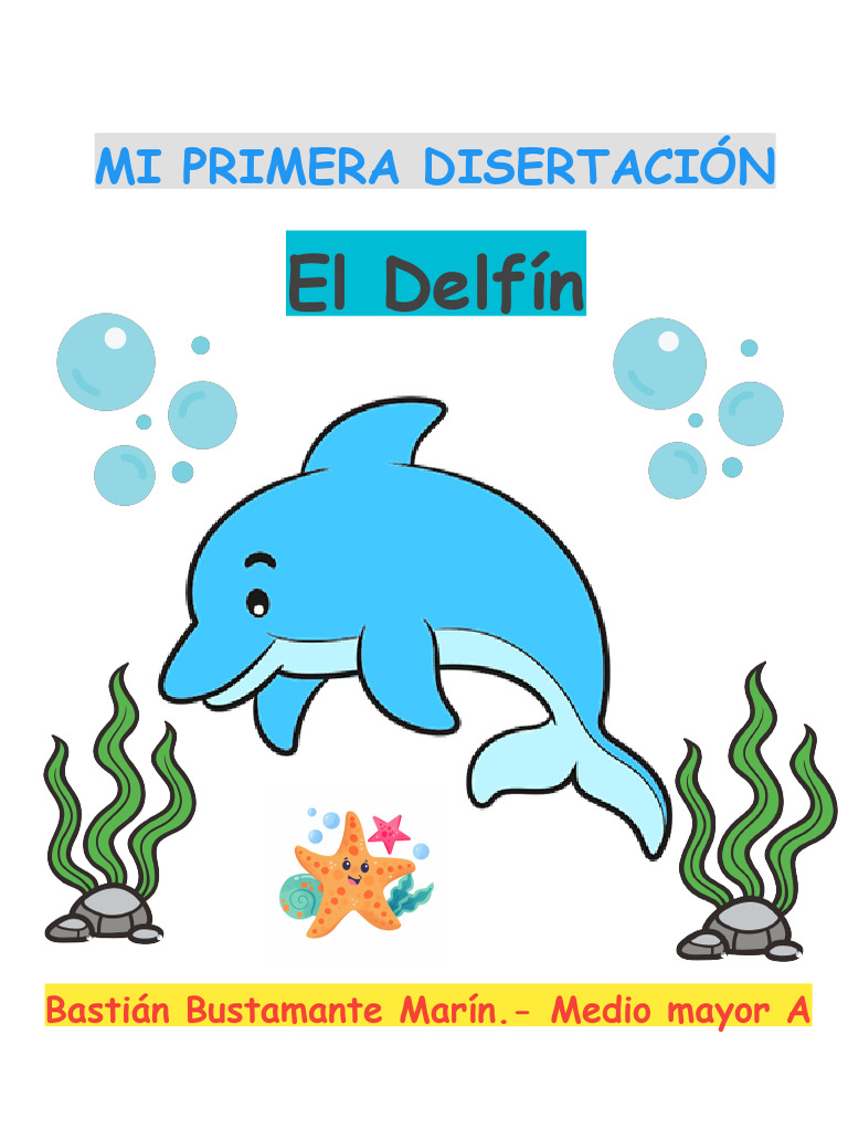 Librito para Pintar Del Delfin | PDF