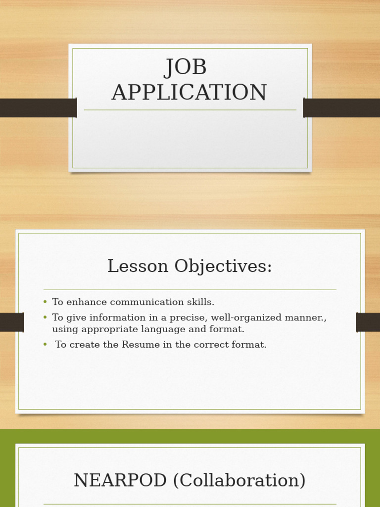 Job Application | PDF