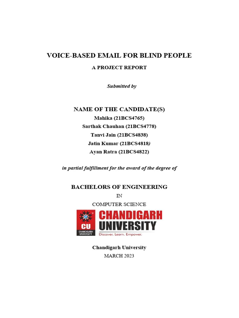 Voice Based Email | PDF