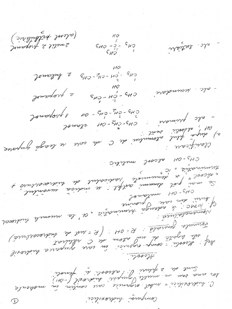 Alcooli | PDF