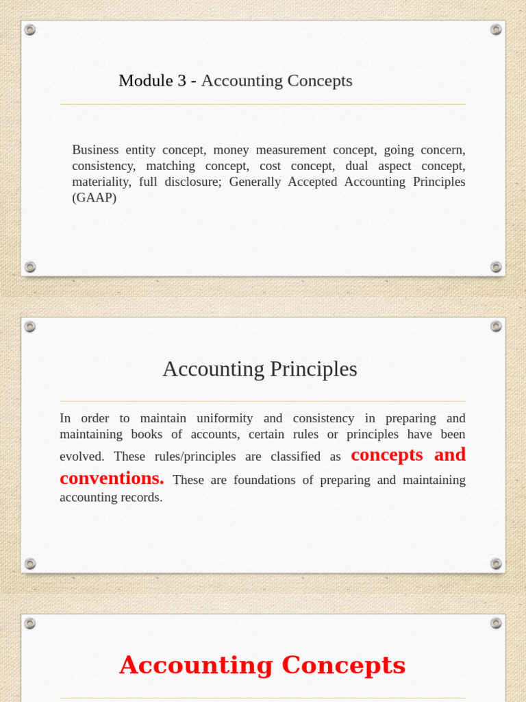 Module 3 - Accounting Principles | PDF