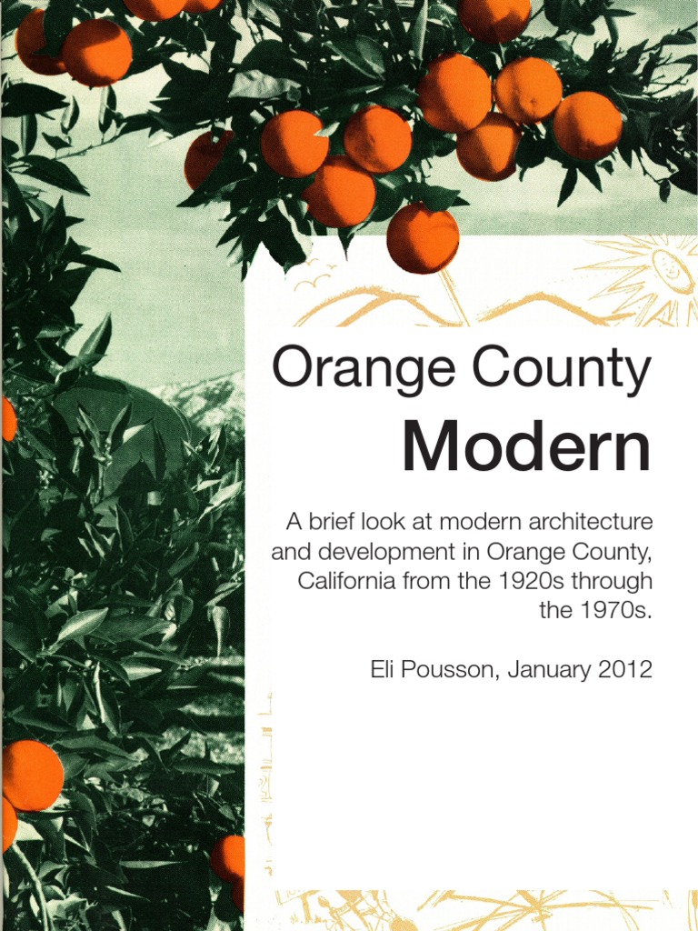 Orange County Modern | PDF | Orange County | Architectural Styles