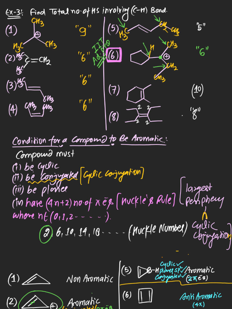 General Organic Chemistry - L-09 (Class Notes) - Sigma Resonance Bredt ...