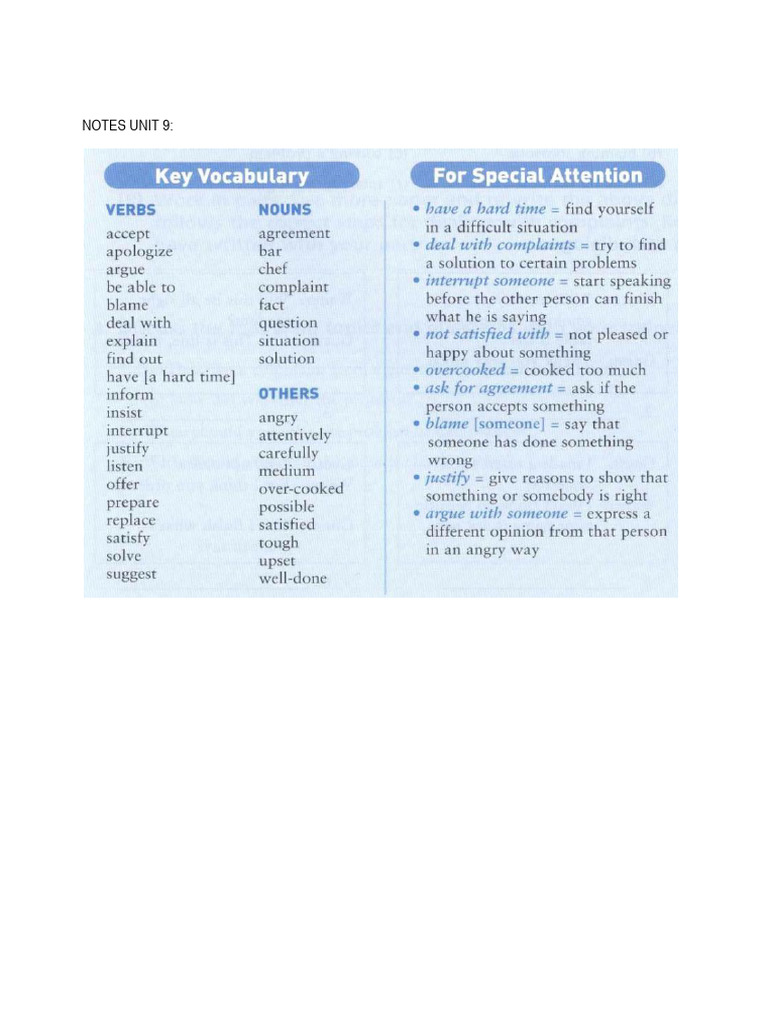 UNIT 9 (Notes) | PDF