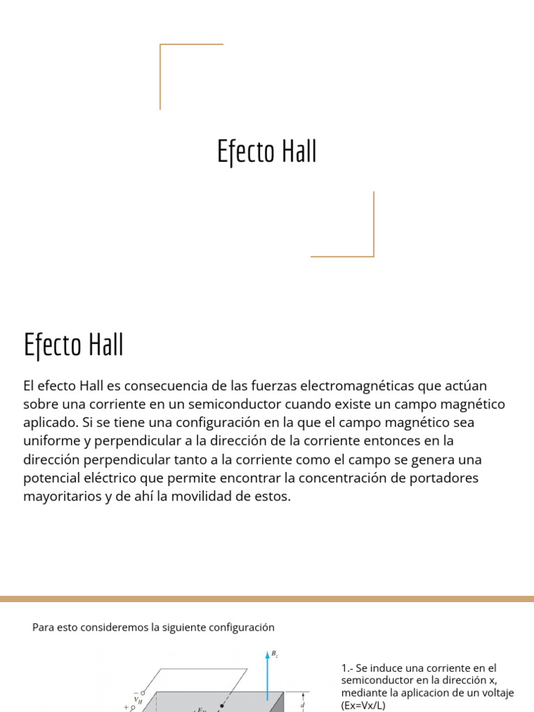Efecto Hall | PDF
