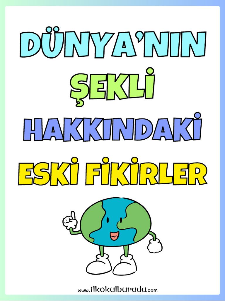 Dünyanin Sekli Hakkindaki Eski Fikirler | PDF