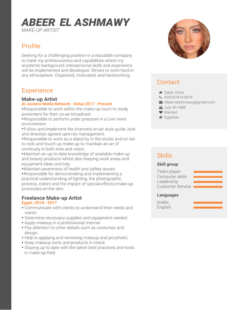 Abeer El Ashmawy Resume | PDF