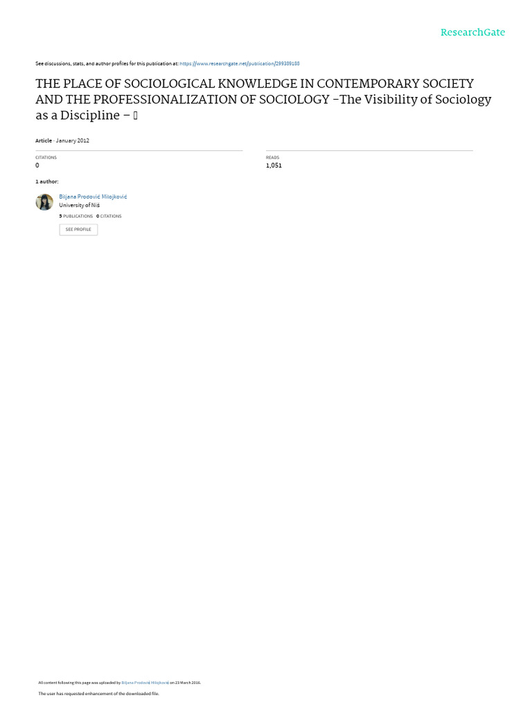 Mestosociologa Facta | PDF