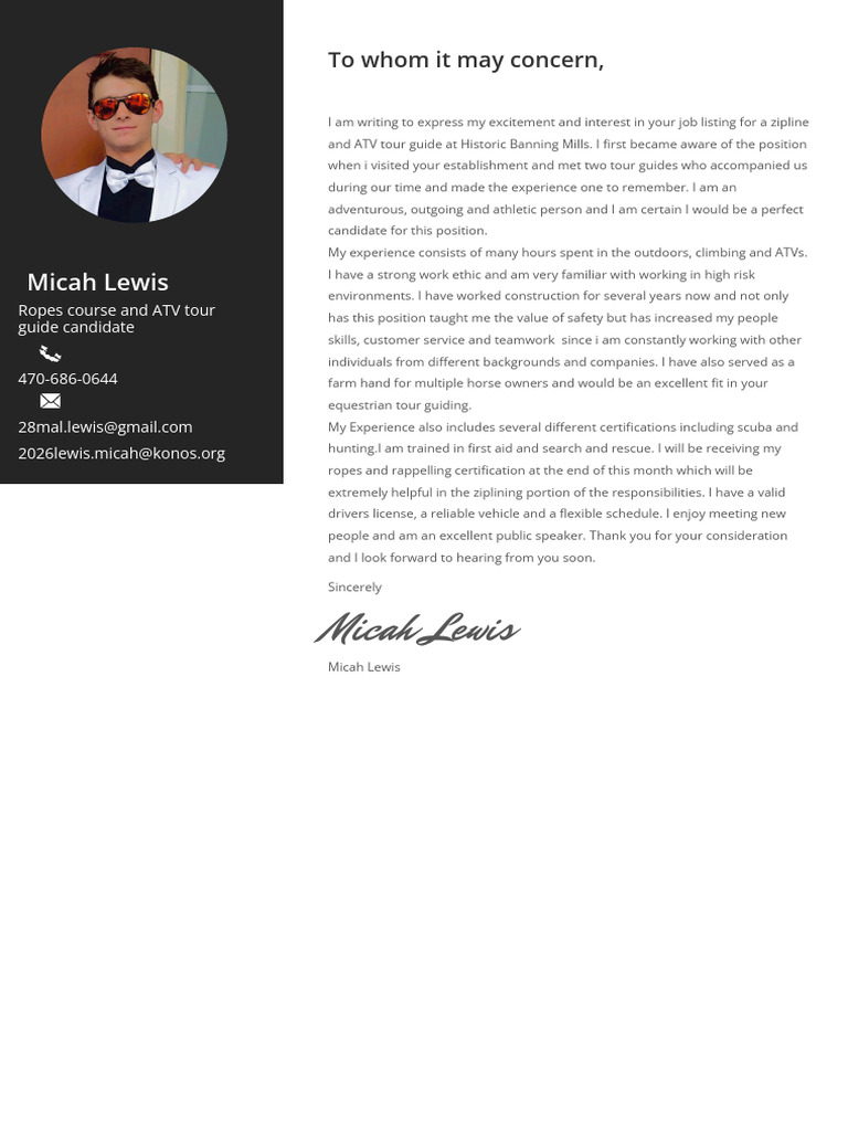 Micah Lewis | PDF