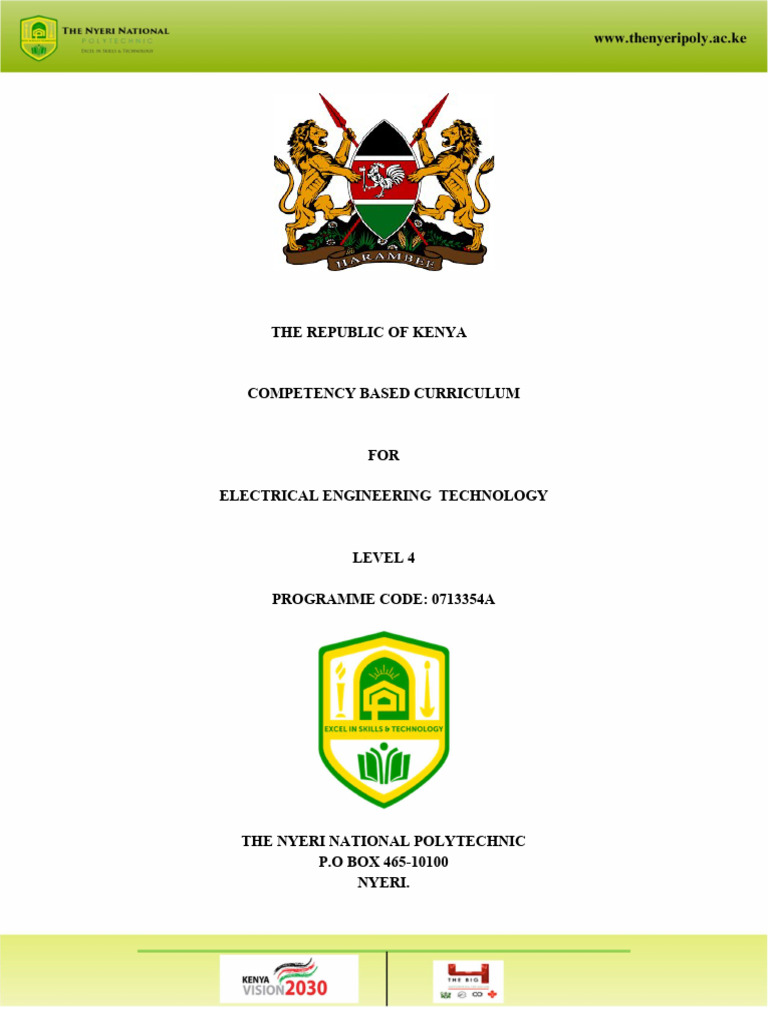 Electrical Eng. Tech-L4 PROGRAMME. | PDF | Entrepreneurship | Communication