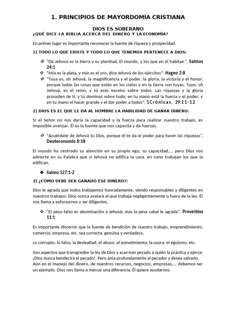 Dios Es Soberano | PDF