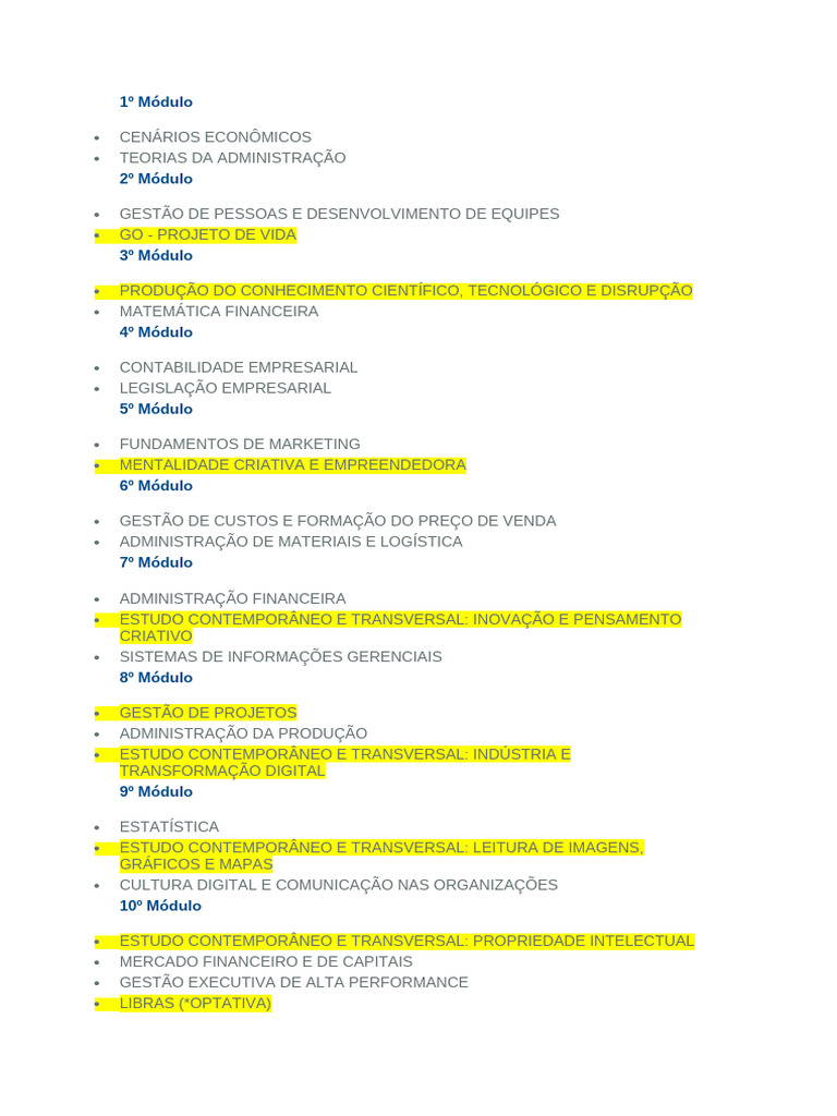 Admnistração Discip | PDF