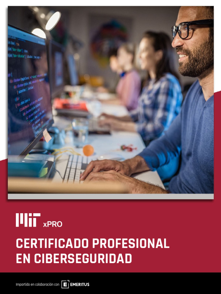 MIT XPRO Cybersecurity Professional Certificate Spanish | PDF ...