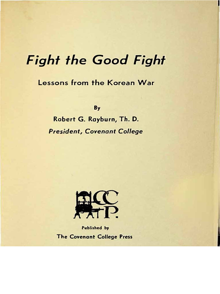 Fight The Good Fight | PDF | Satan