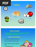 An Introduction To Fractions | PDF | Fraction (Mathematics) | Numbers