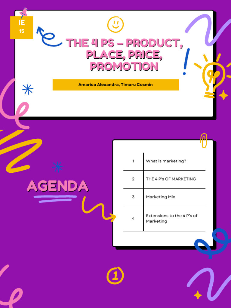 The 4 Ps - Product, Place, Price, Promotion | PDF