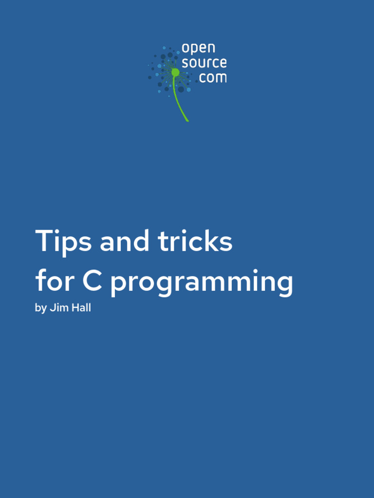 A Guide To Tips And Tricks For C Programming Pdf Pointer Computer Programming Computers 