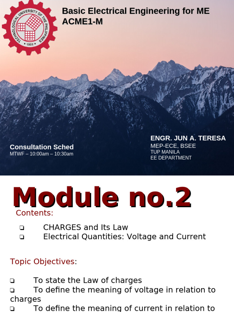 Module2 Magnetism and Electrical Quantities-2 | PDF