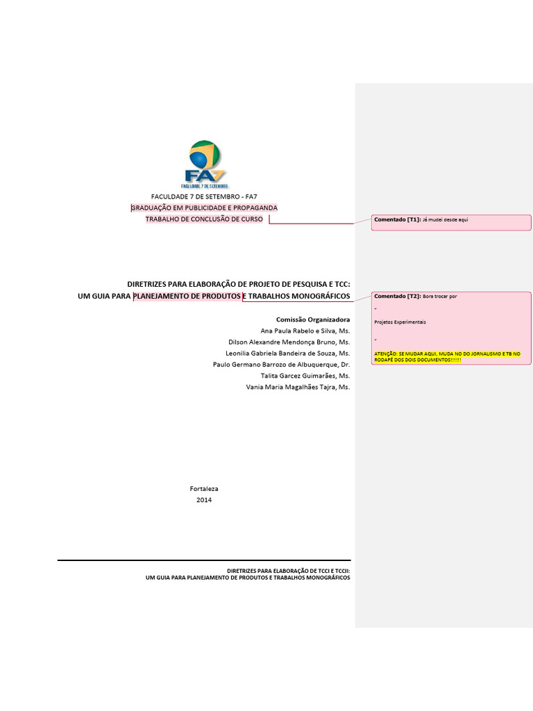 Manual TCC Publicidade | PDF