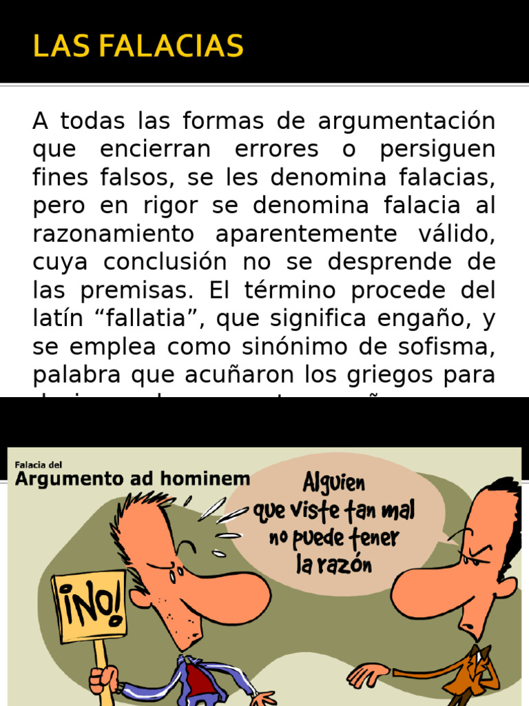 FALACIAS | PDF | Filosofía