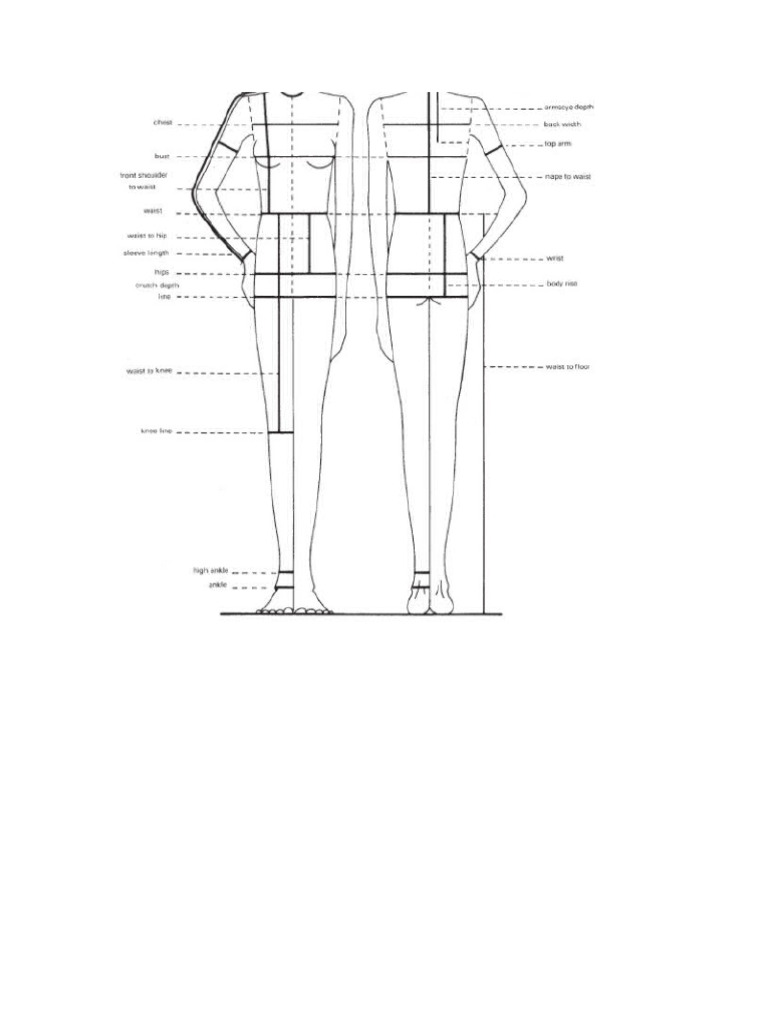 Metric Pattern Cutting For Woman Wear PDF Free | PDF