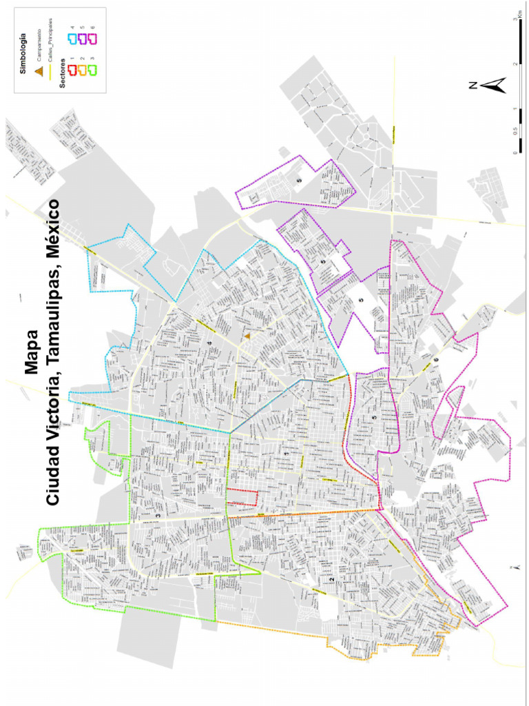 Mapa Ciudad Victoria | PDF