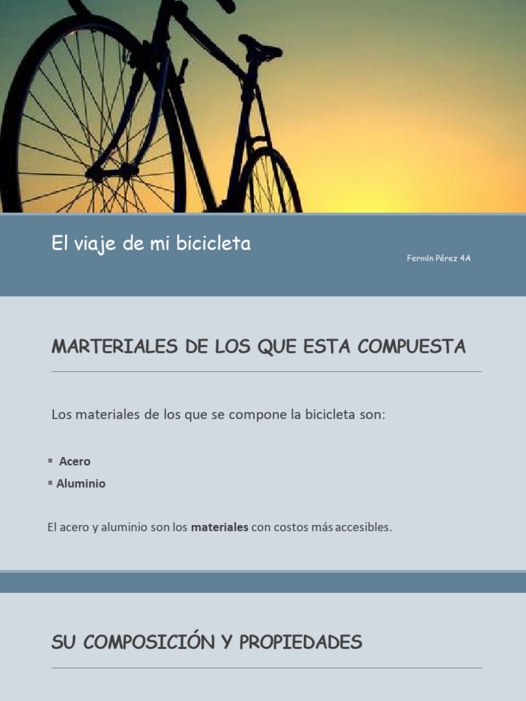 Viaje de los materiales (1) | PDF