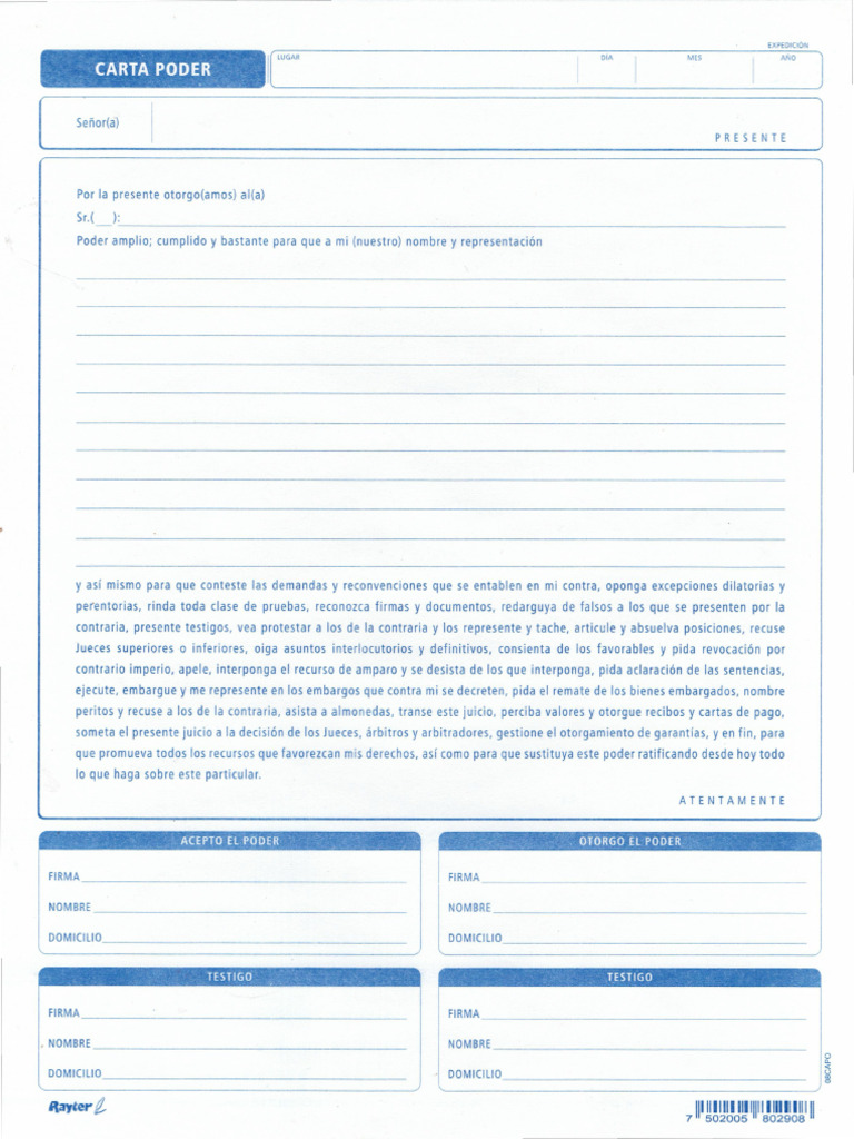 Carta Poder | PDF