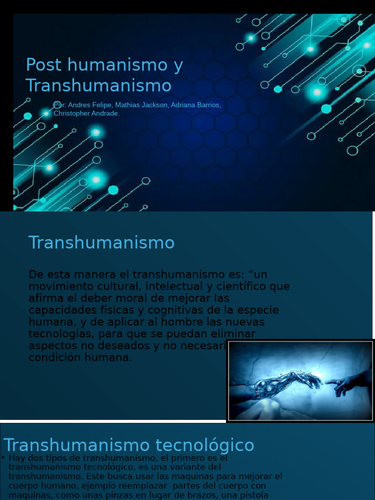 Transhumanism o | PDF