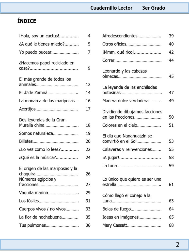 3er Grado - Cuadernillo Múltiples Lenguajes | PDF