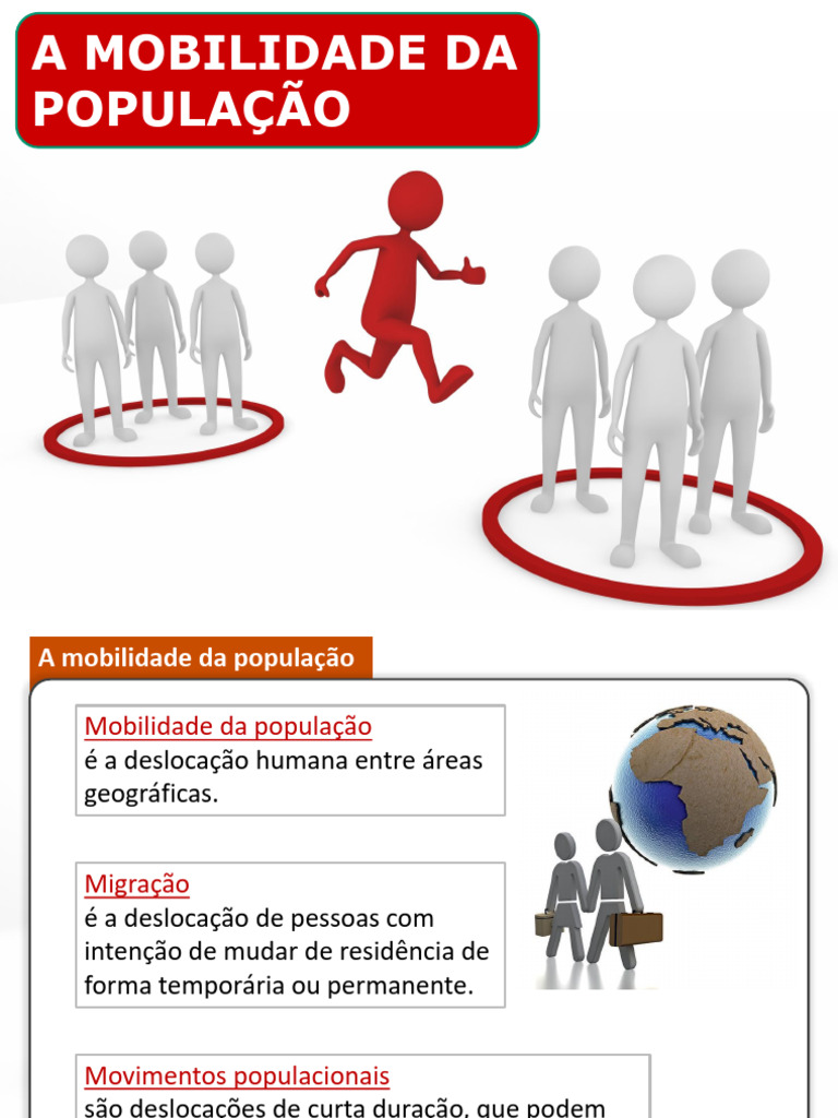 A Mobilidade Da População | PDF