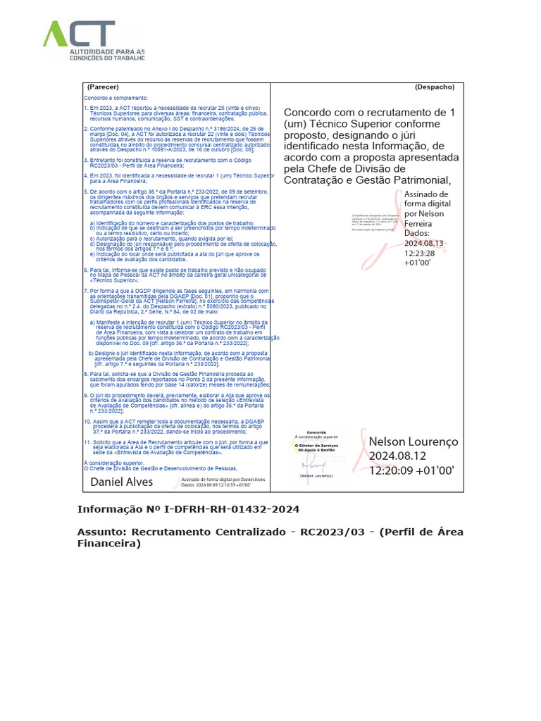 17 - I-DFRH-RH-01432-2024 - (RC2023.03 - Perfil Da Área Financeira) - 1 ...