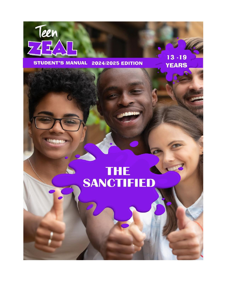 Teens Zeal Students Manual Lesson 1 5 | PDF | Salvation | Grace In ...