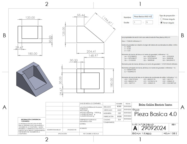 Especificaciones de Diseño de Pieza 4.0 | PDF