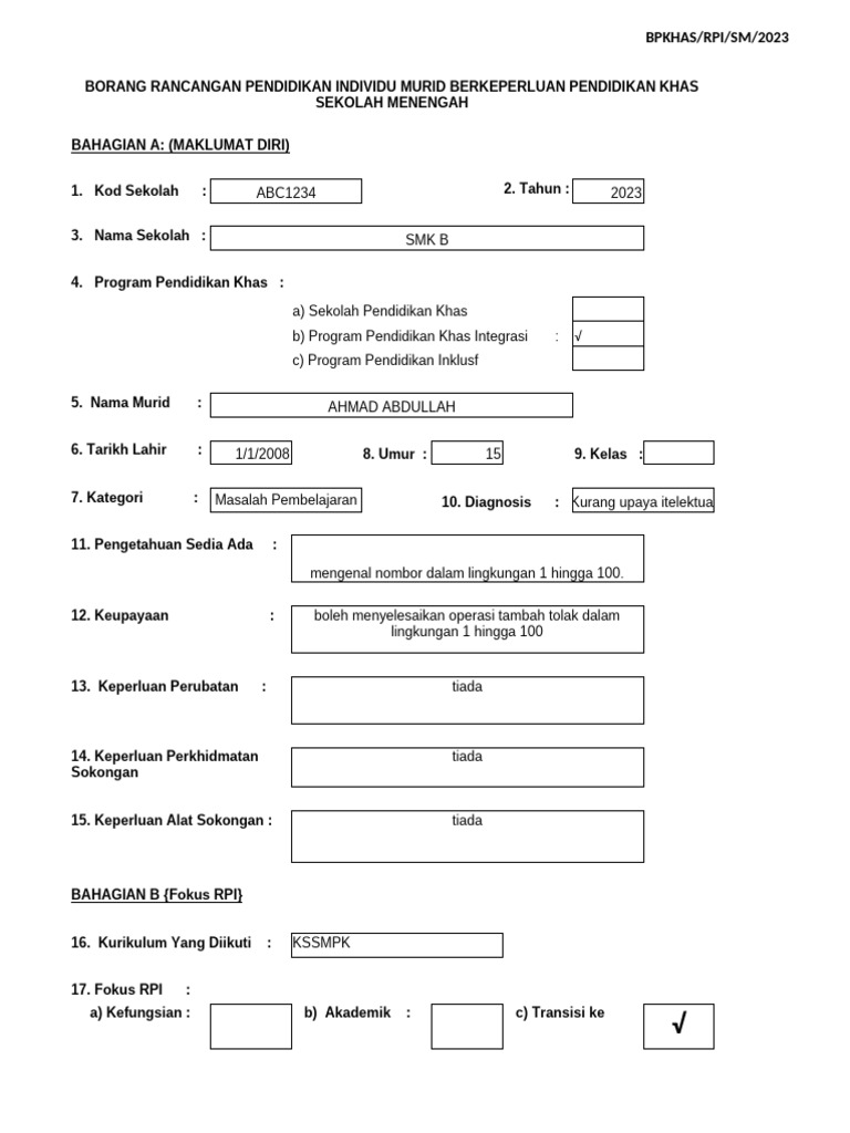 LDK - Rpi Transisi Ke Kerjaya | PDF