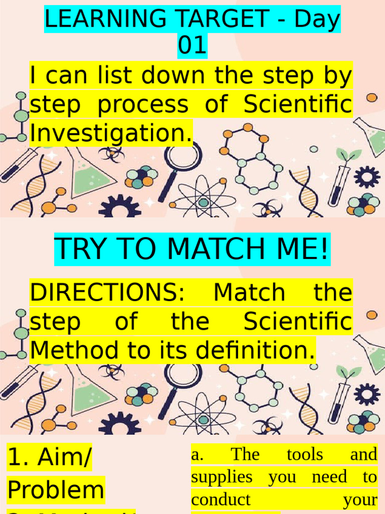 Lesson 4 - Scientific Investigations | PDF