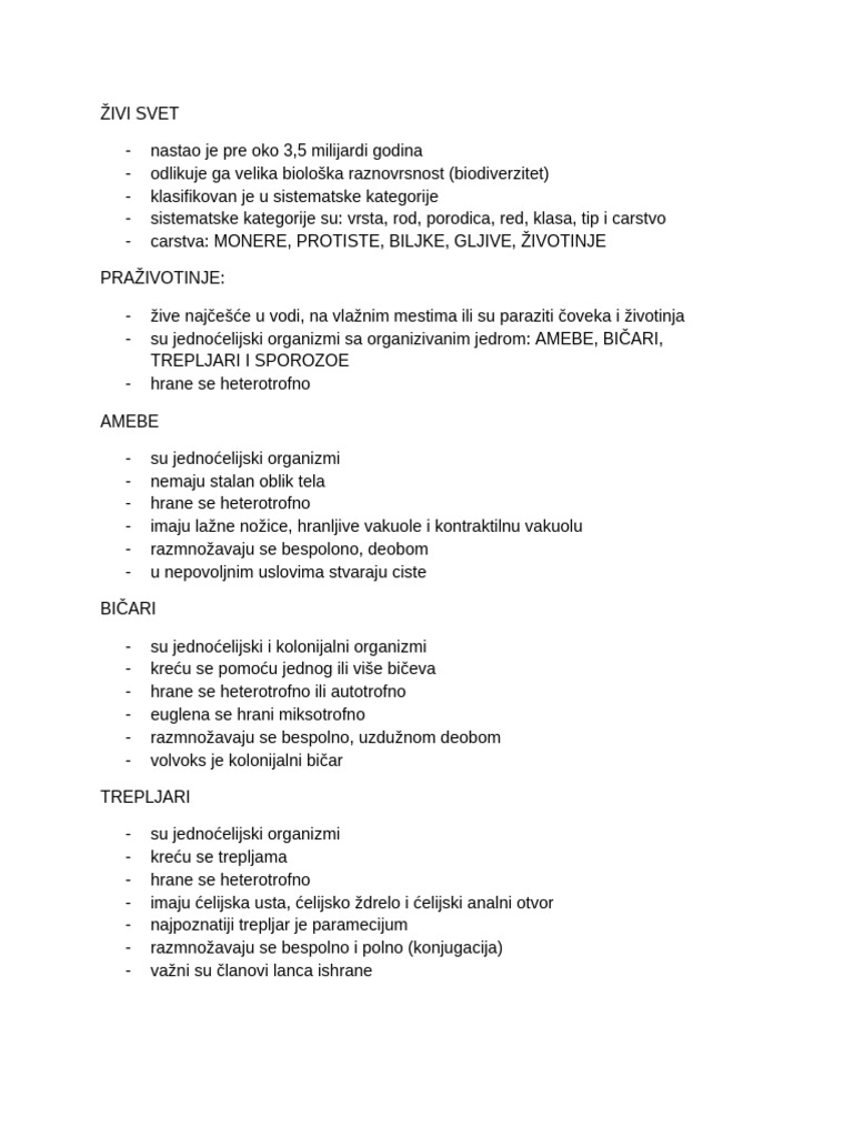 Biologija 5 | PDF