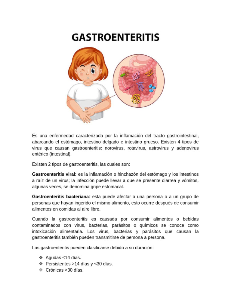 Gastroenteritis | PDF