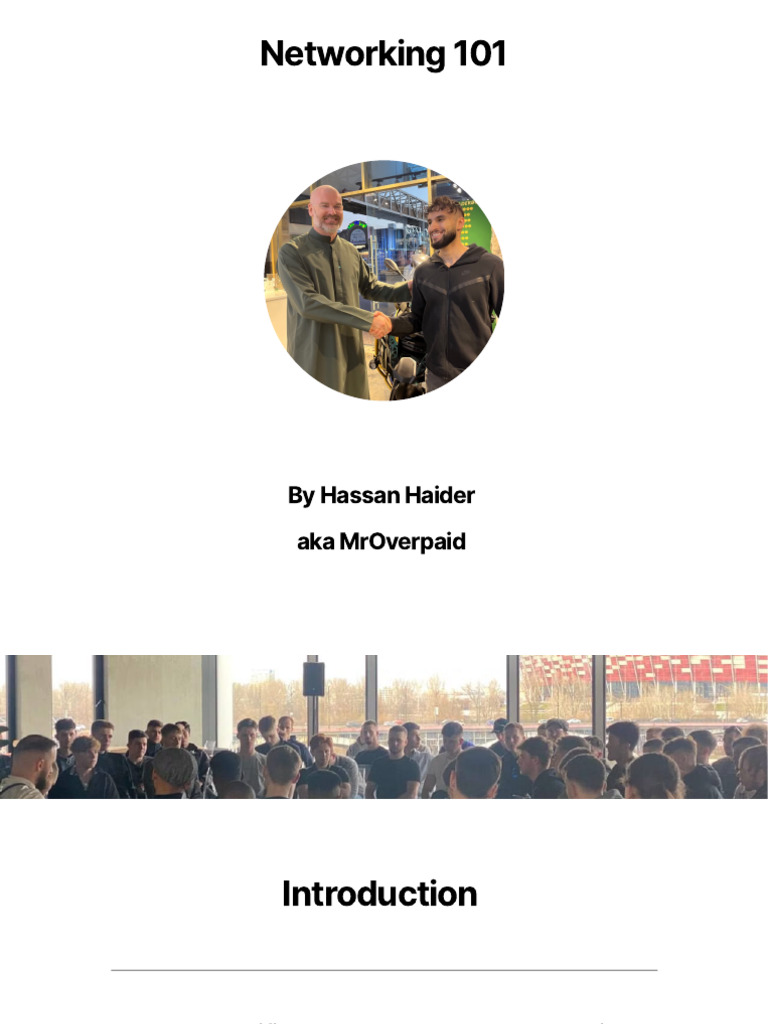 Networking 101 | PDF