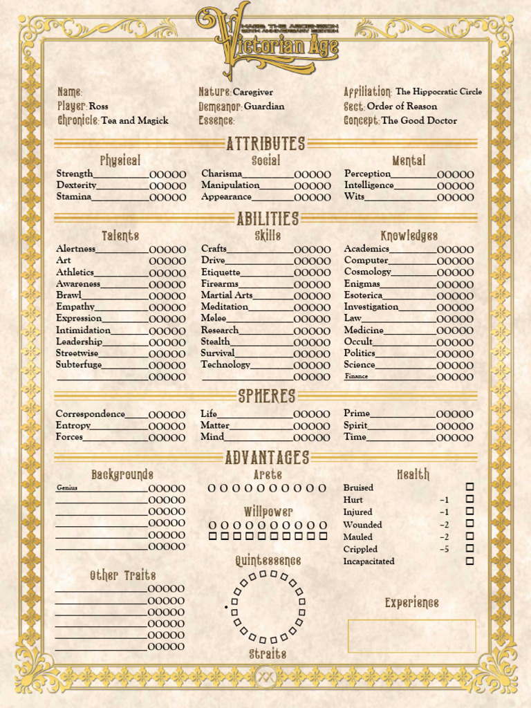 Ross SHeet | PDF