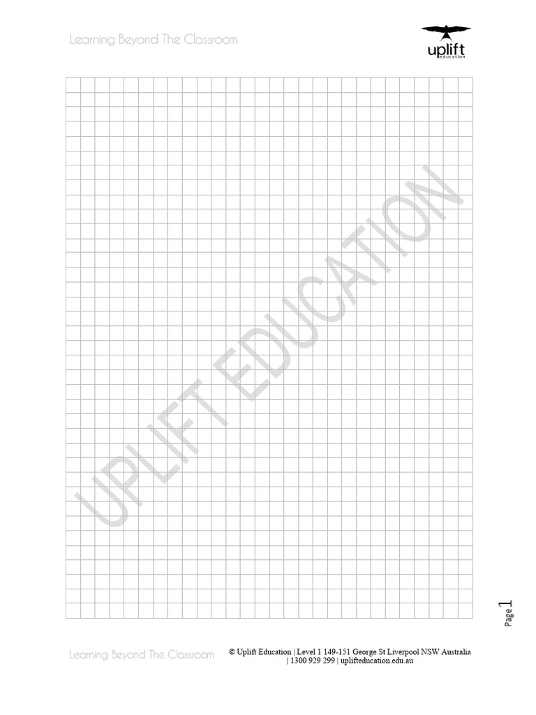 Grid Paper Template (Larger Grid) | PDF