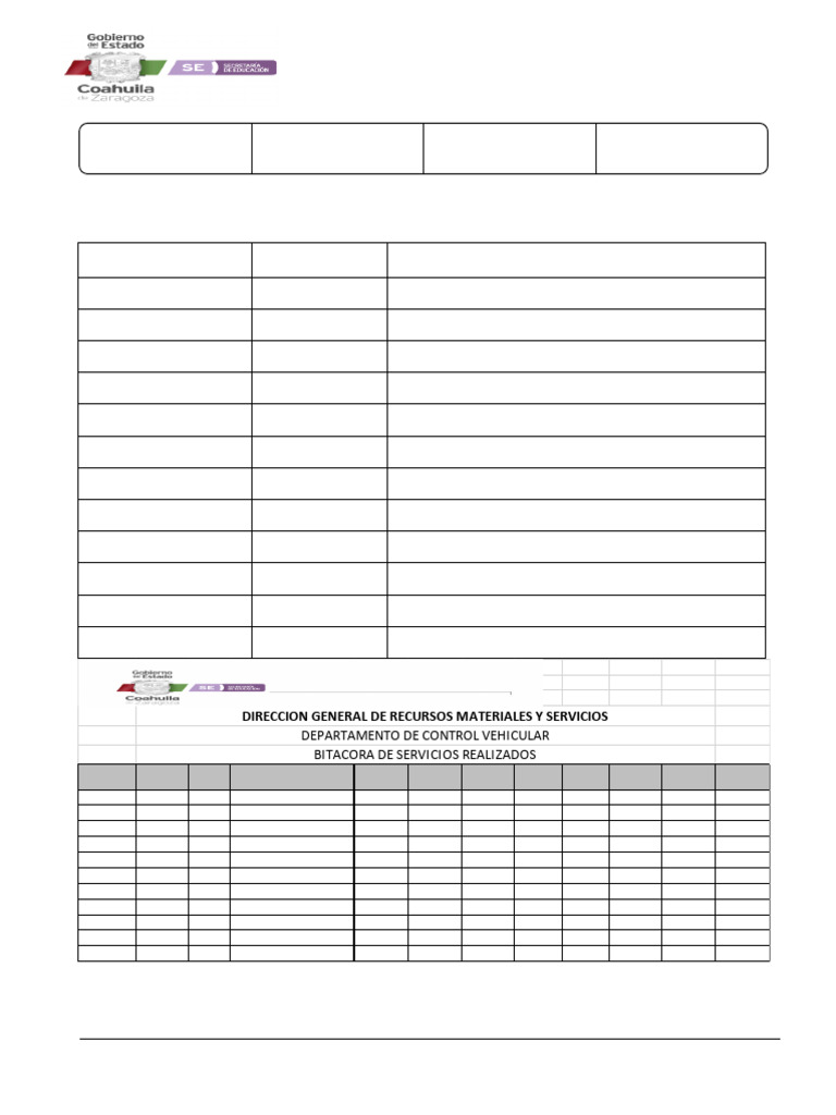 F 008 Instructivo de Llenado de Formatos 4 | PDF | Vehículos con ...