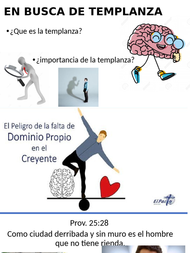 En Busca de Templanza | PDF