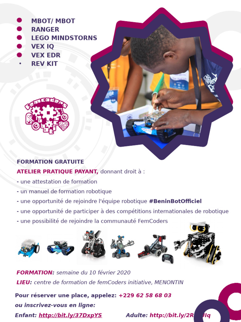 Les Affiche Des Robotique (1) | PDF