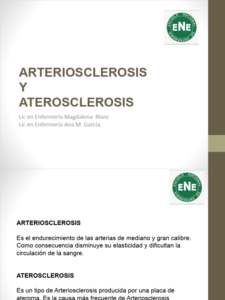 4-ARTERIOSCLEROSIS__ARTERIOPATIA_CORONARIA__ANGOR.pptx | PDF